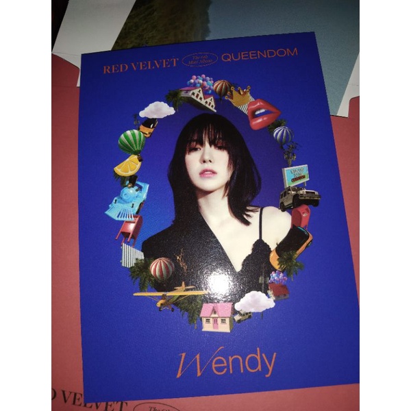 Jual Red Velvet Wendy Official Portrait Card - The 6th mini album ...
