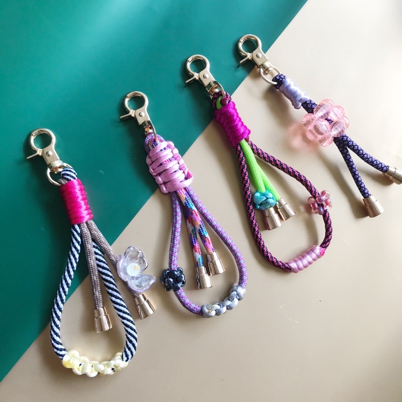 Jual Bag Charm / Key Chain paracord 1.0 by Kaloo | Shopee Indonesia