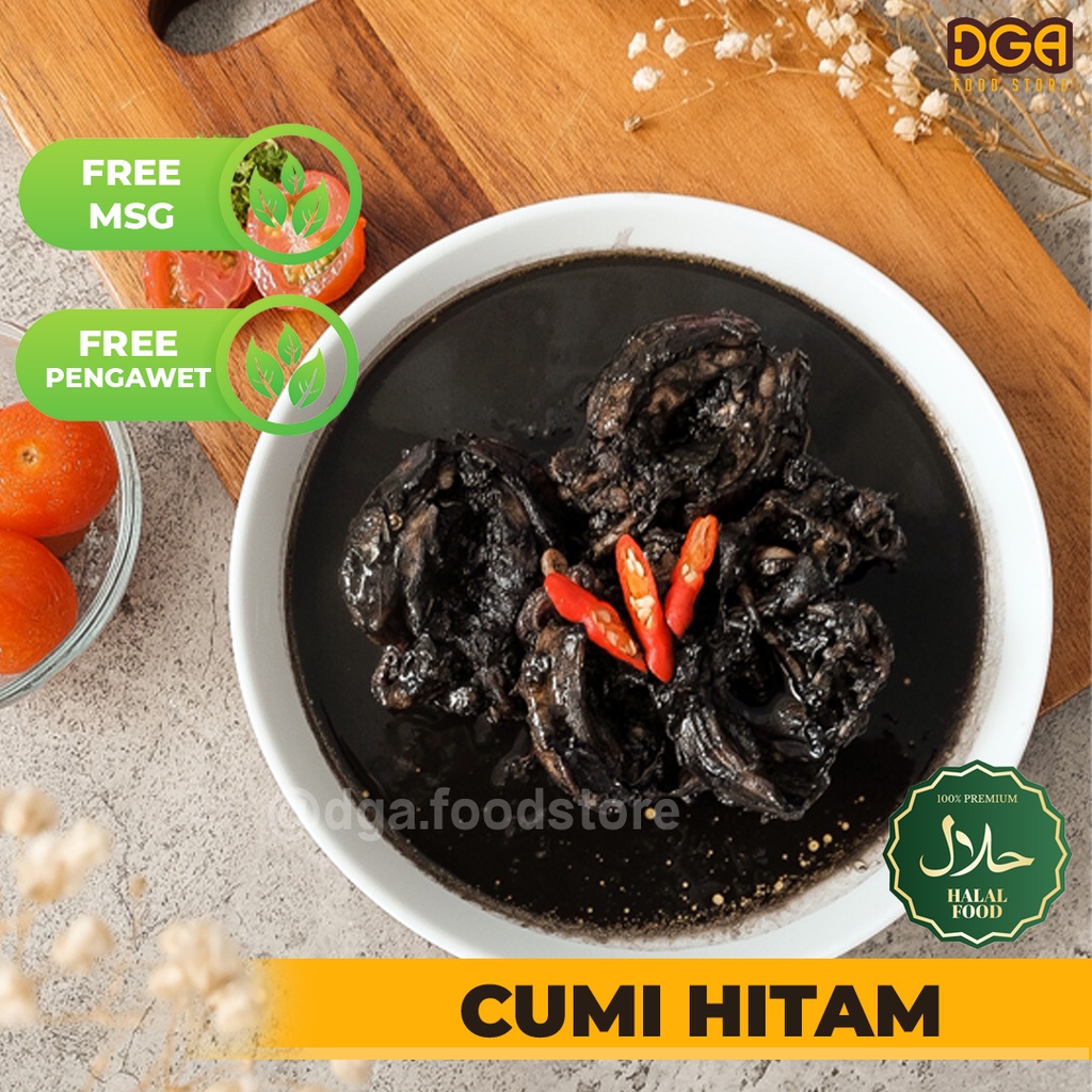 Jual CUMI ITEM SPICY TANPA MSG DAN TANPA PENGAWET | Shopee Indonesia