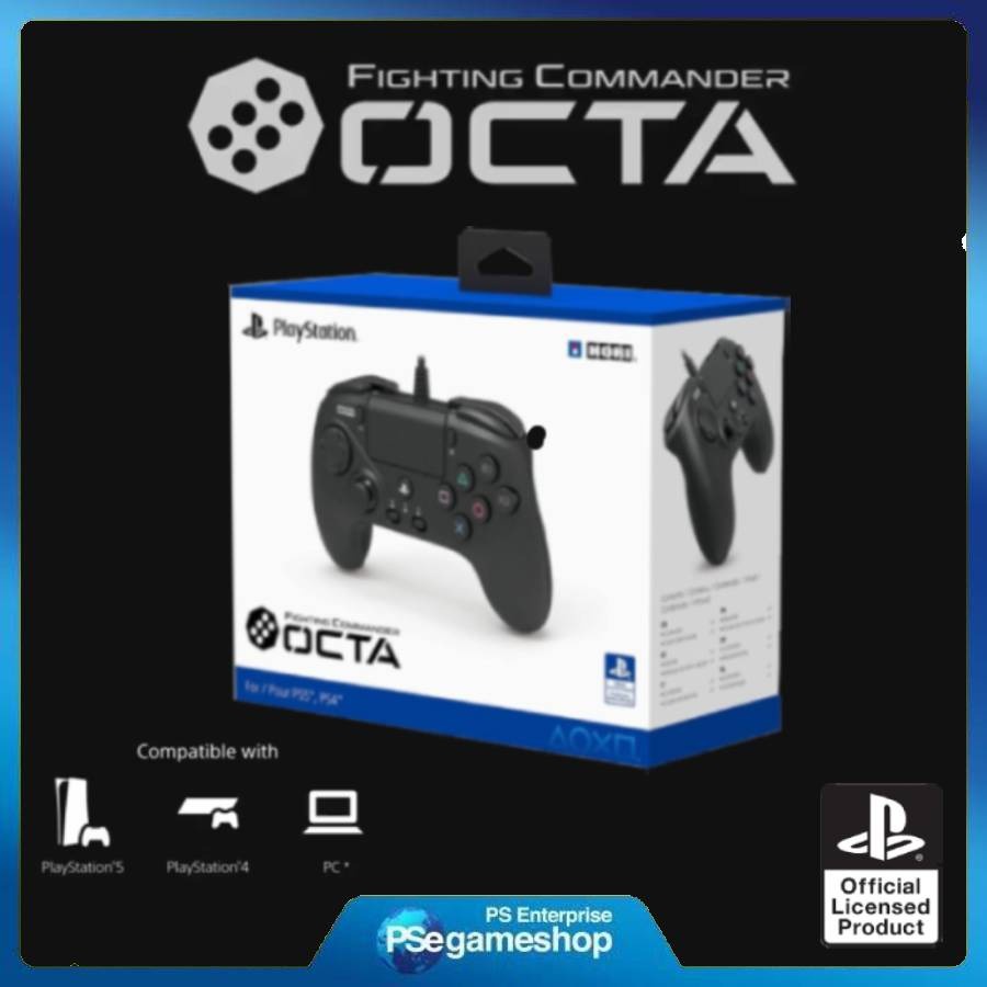 Jual HORI Fighting Commander OCTA for PlayStation 5 / PlayStation 4 | Shopee Indonesia
