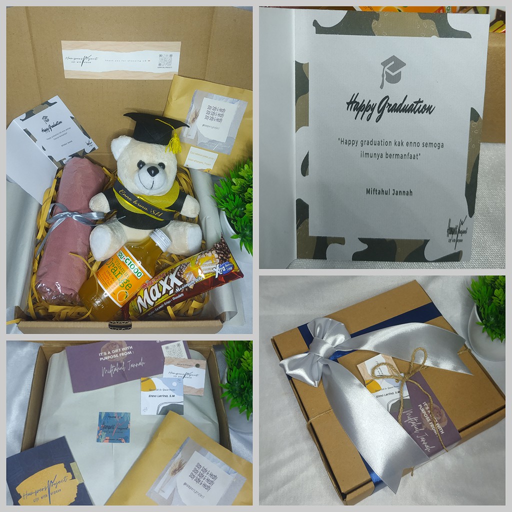 Jual Hampers Graduation for Woman + Paperbag (Wisuda, Sidang, Kelulusan ...
