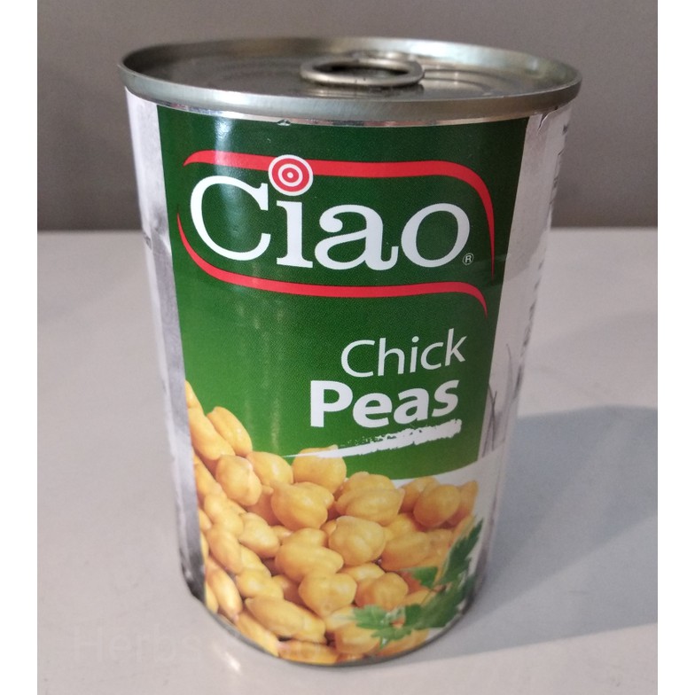 Jual Ciao Chick Peas/Kacang arab/Garbanzo beans kaleng 400 gr | Shopee ...