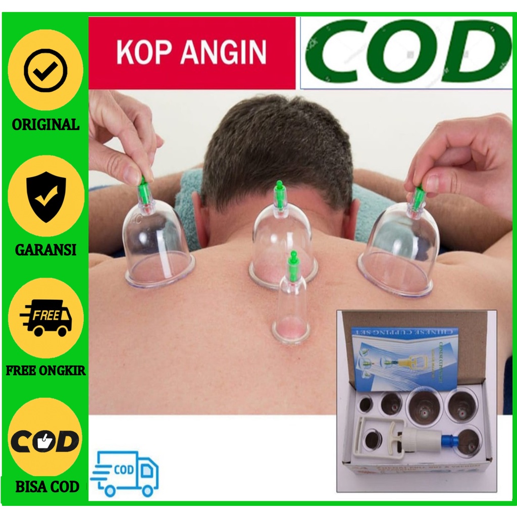 Jual Alat Bekam / Kop Angin isi 6 Alat Bekam / Kop Badan isi 6 set / Alat bekam Kop Angin isi 6 ...