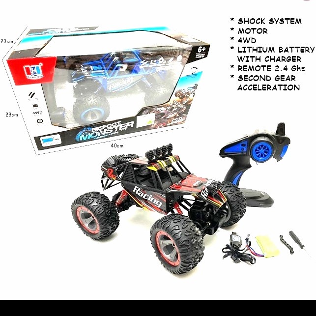 Jual Mainan Mobil Rc Remot Control Bigfoot Monster Off Road Racing 689 ...