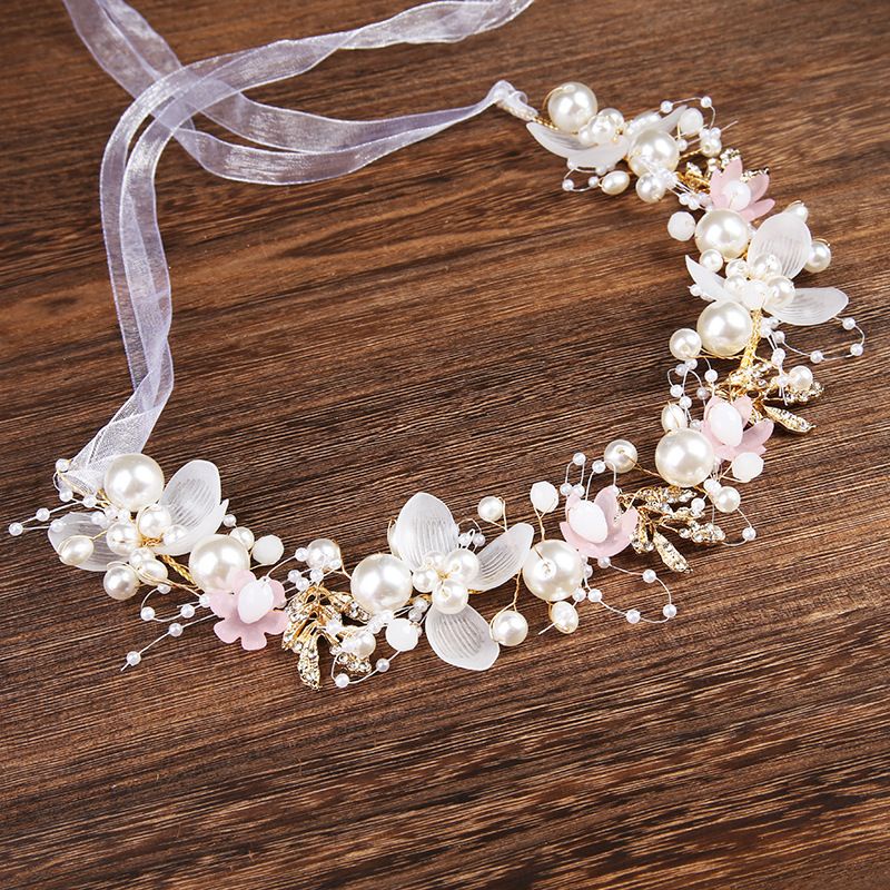 Jual Headpiece mutiara/bunga headpiece Korea | Shopee Indonesia