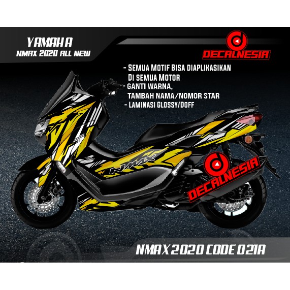 Jual Stiker Decal Motor Nmax New 2021 2022 2023 2024 Full Body Yamaha ...