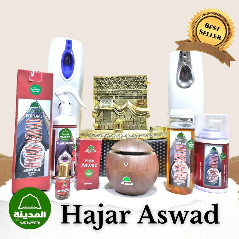 Jual HAJAR ASWAD Parfum AL MADINAH - Air freshener aerosol / Refill ...