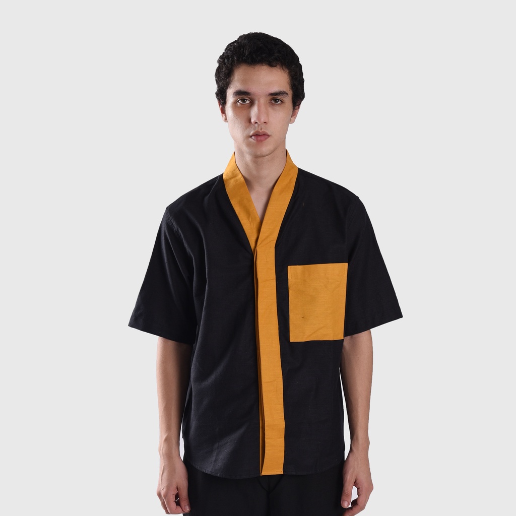 Jual Roughneck KS163 Black Kubus Batsya Koko Shirt | Shopee Indonesia