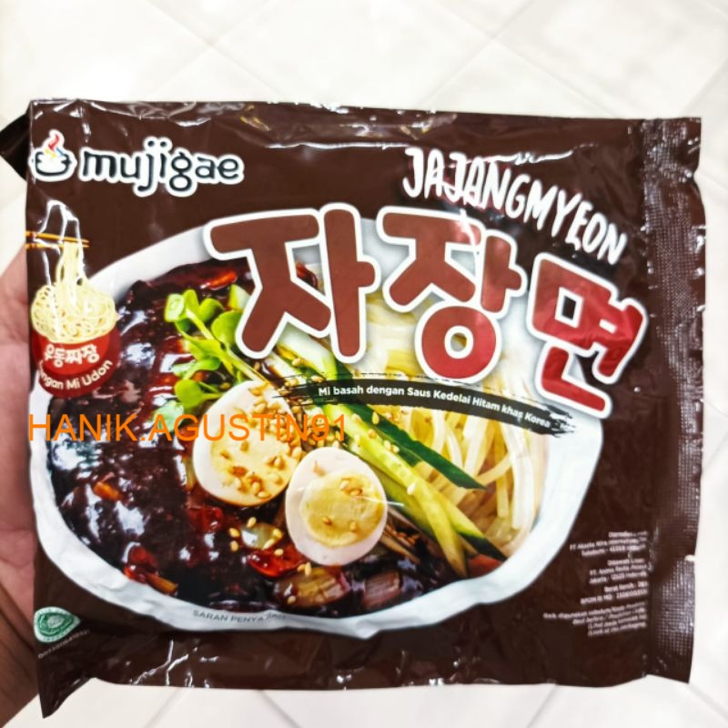Jual Mujigae Jajangmyeon 265gr Makanan korea Instan Halal | Shopee ...