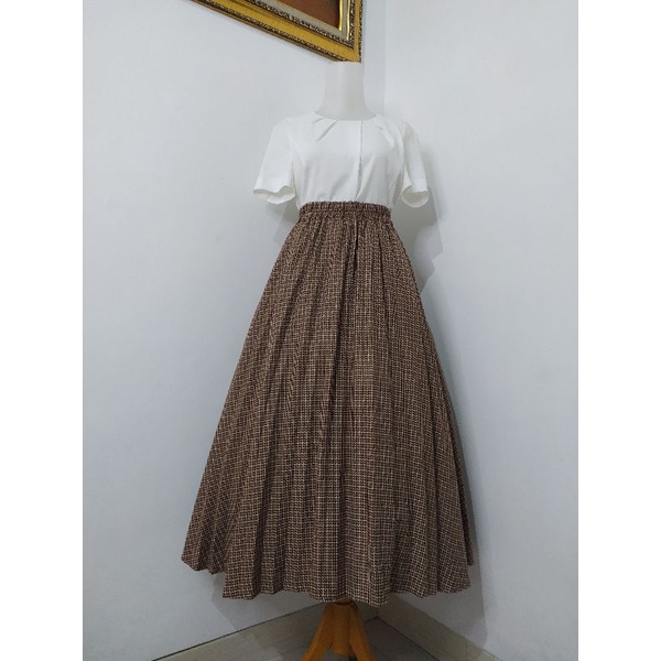 Jual ROK (BISA COD) Rok Panjang, Rok Mayung, Rok Vintage, Rok Tartan ...