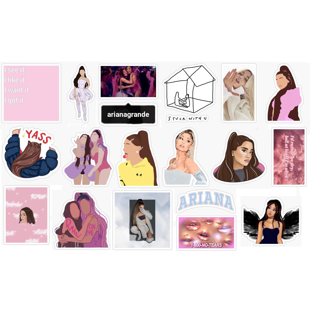 Jual ariana grande new sticker pack | Shopee Indonesia
