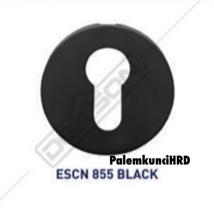 Jual Escutcheon Dekson ESCN D 855 Black Tutup Ring Kunci ( 1 pasang ...