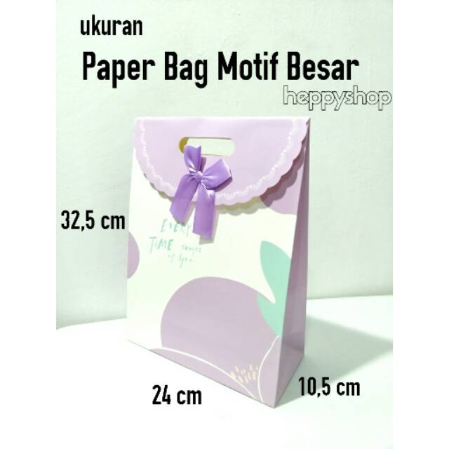 Jual Paper Bag Motif Besar, Paper Bag Fancy, Paper Bag Lucu | Shopee ...