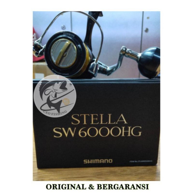 Jual Reel Shimano Stella SW 6000 HG 2020 | Shopee Indonesia