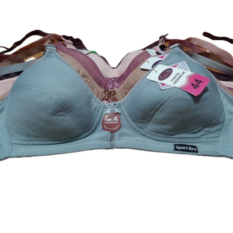 Jual Sport Bra Ukuran Besar Jumbo | Bra Tanpa Busa | BH Besar Tanpa ...