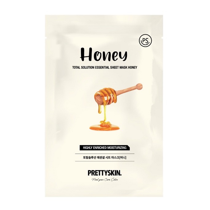 Jual Pretty Skin Total Solution Sheet Mask Honey (10PCS) | Shopee Indonesia