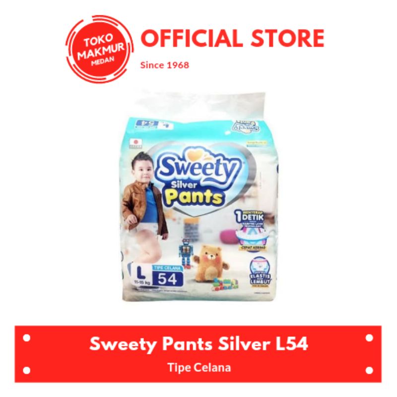Jual SWEETY SILVER PANTS L54 | Shopee Indonesia