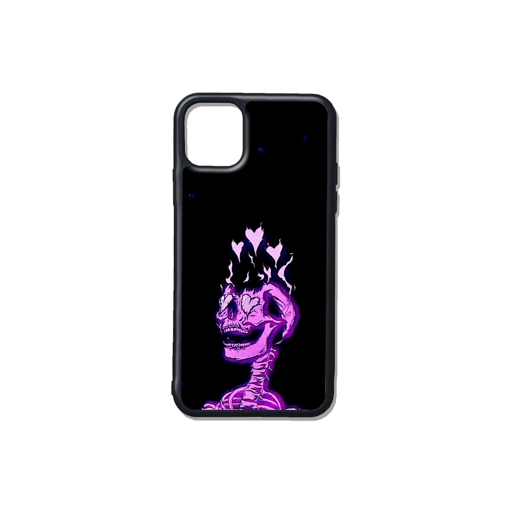Jual CASE CUSTOM RUBBER IPHONE ANDROID CASING ALL TYPE TEMA GOTH PINK ...