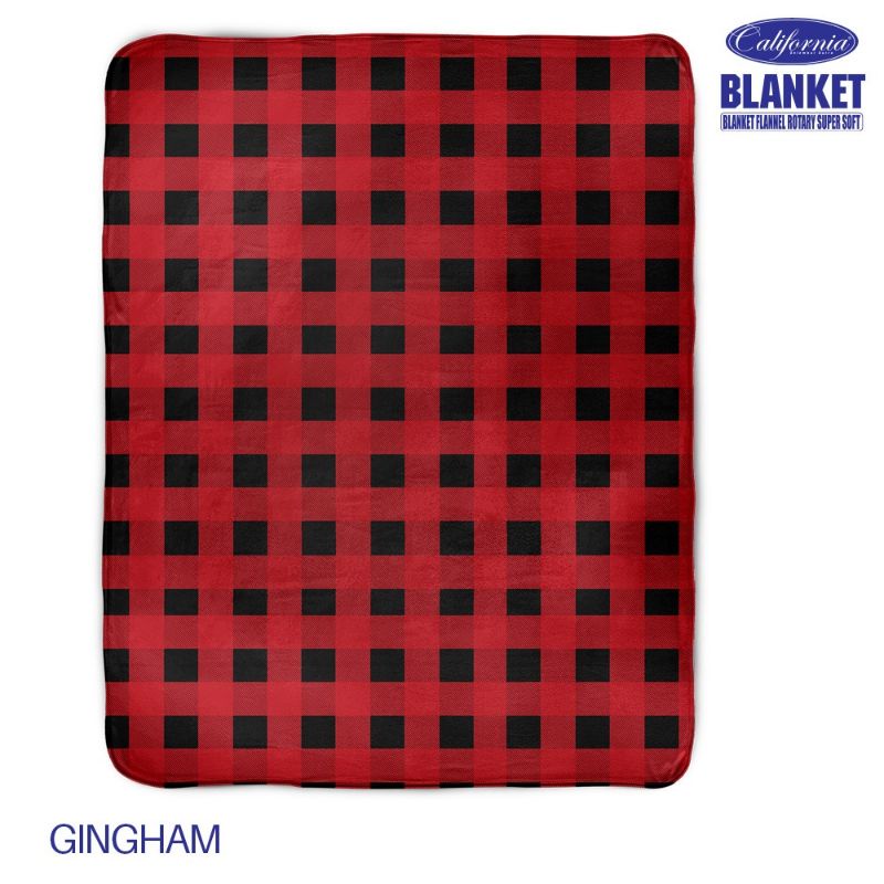 Jual HS SELIMUT CALIFORNIA 160X200 OPHELIA, CAMI, PLAID, DOTTY, LOVY ...