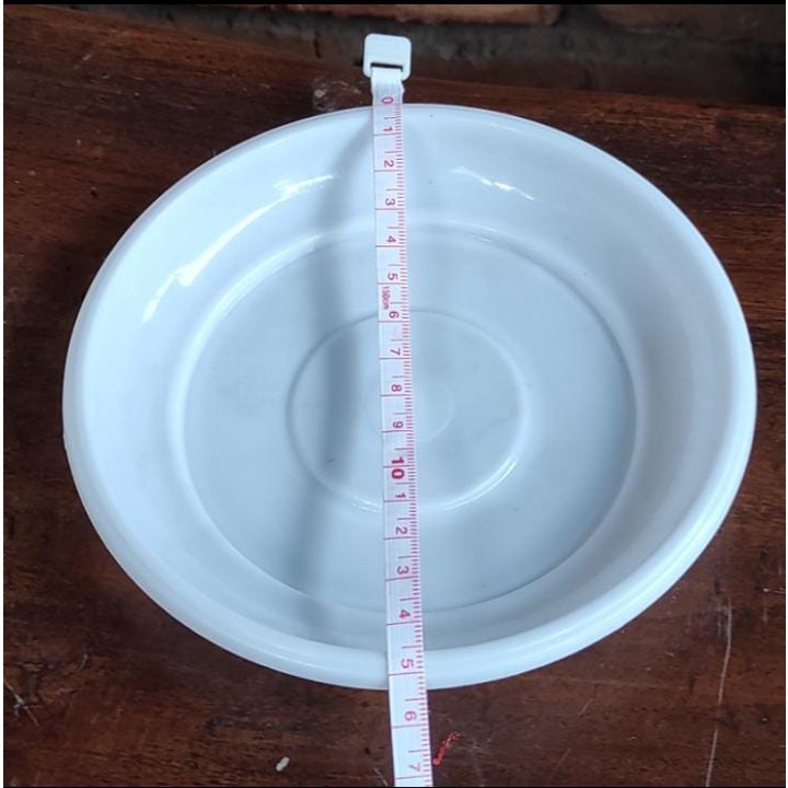 Jual Tatakan Pot putih 15 cm ( Unt Pot ukuran 20 ) | Shopee Indonesia
