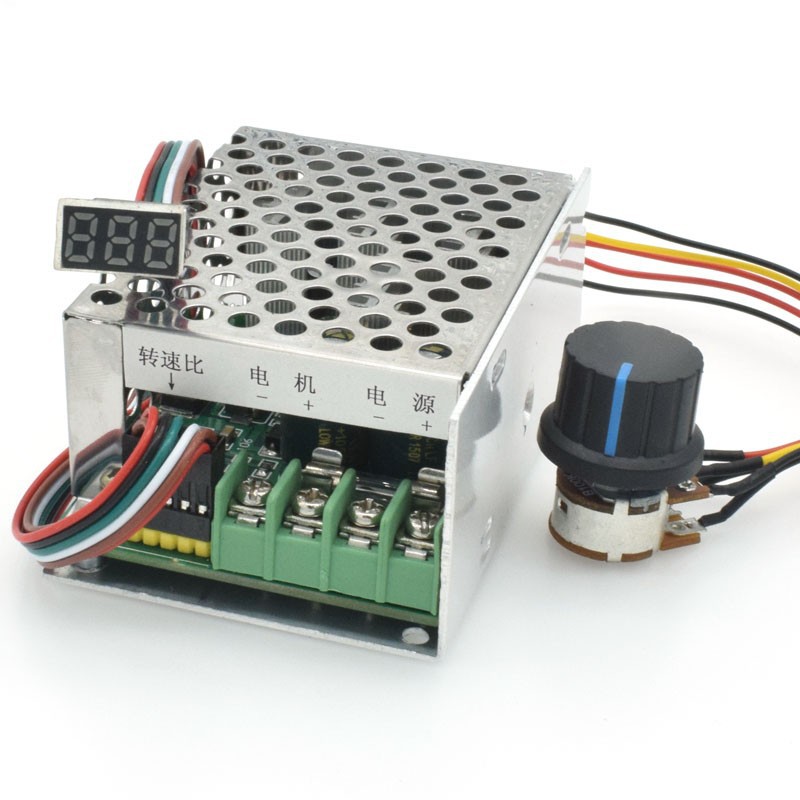 Jual Dimmer PWM 30A DC Motor Speed Controller 6V 7V 9V 12V 24V 36V 48V ...