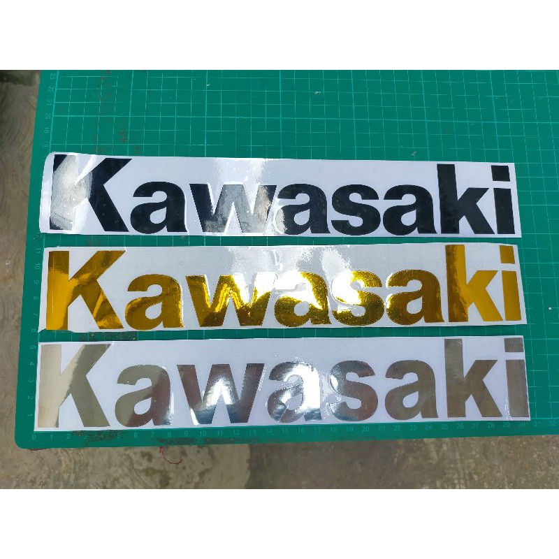 Jual STICKER STIKER Cutting Kawasaki kualitas bagus | Shopee Indonesia