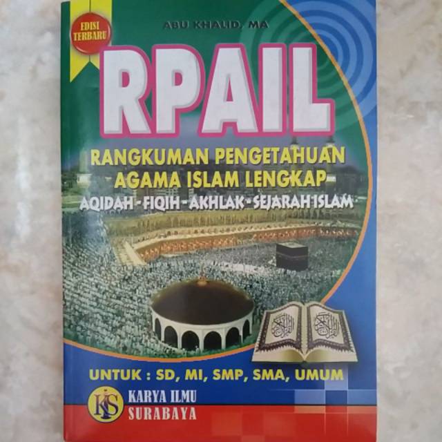 Jual Buku Rangkuman Pengetahuan Agama Islam (RPAIL) | Shopee Indonesia