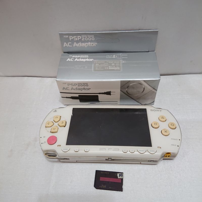 Jual sony psp 1000 fat White bukan 2000 3000 second normal | Shopee ...