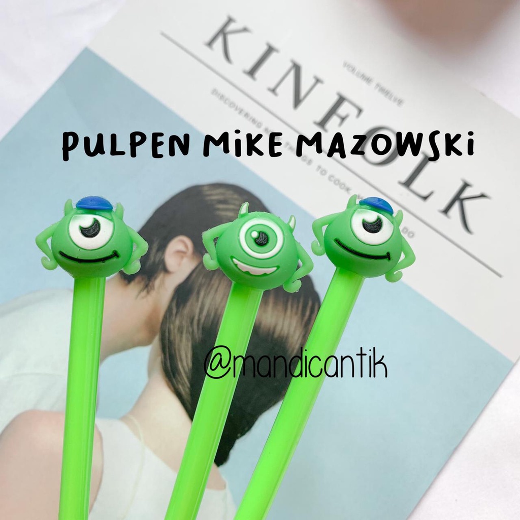Jual Pulpen Mike Mazowski monster inc pena pen kado unik hadiah ulang ...