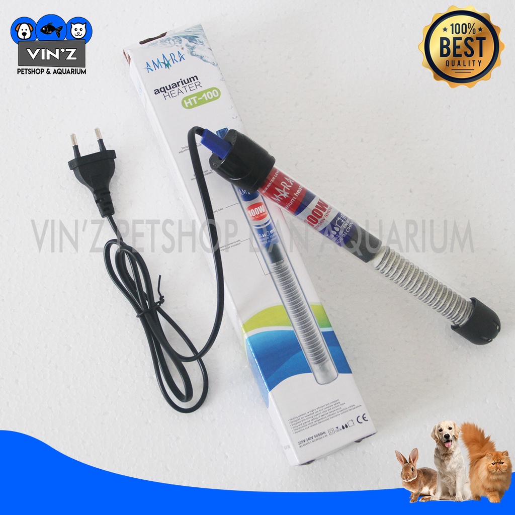 Jual Heater Pemanas Penghangat Air Aquarium AMARA Original Pemanas Air ...