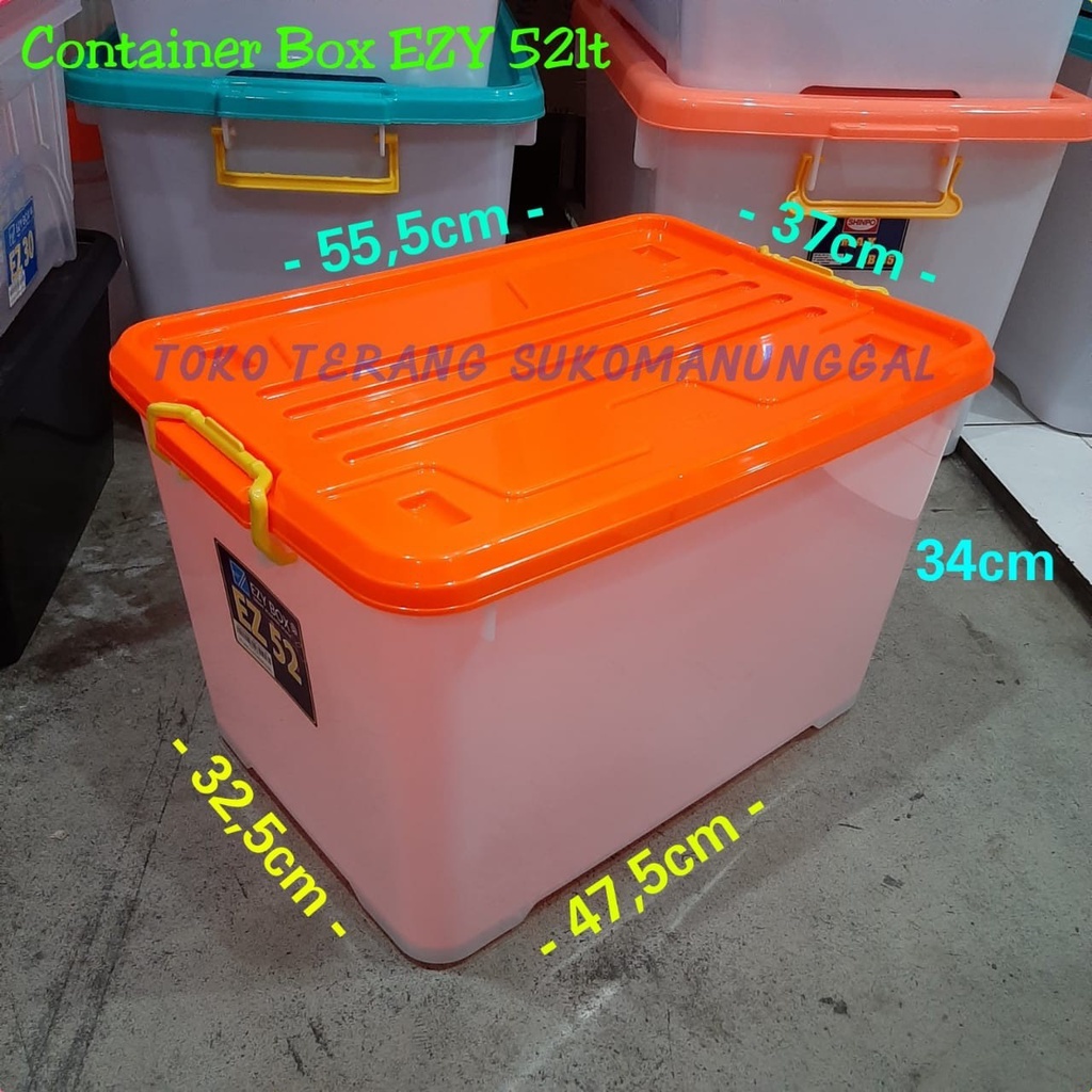 Jual BOX CONTAINER BIGGY CB 52 / TEMPAT PENYIMPANAN BARANG SERBAGUNA ...