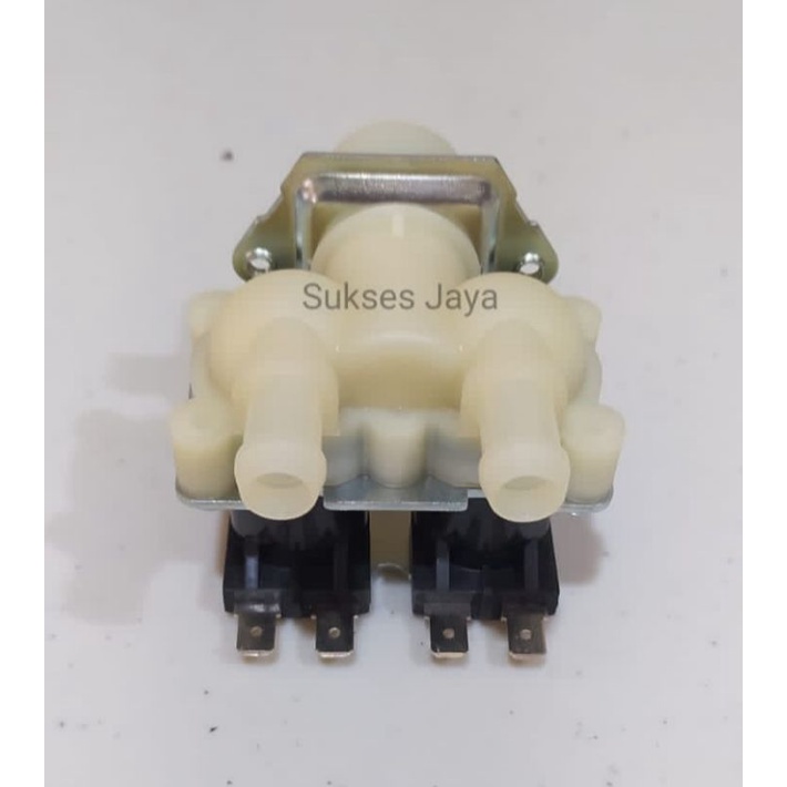 Jual Solenoid Water Inlet Valve 2 Inlet Mesin Cuci LG Front Loading ...