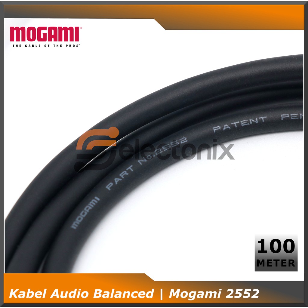 Jual Kabel Audio Balanced Mogami 2552 [100m] | Shopee Indonesia