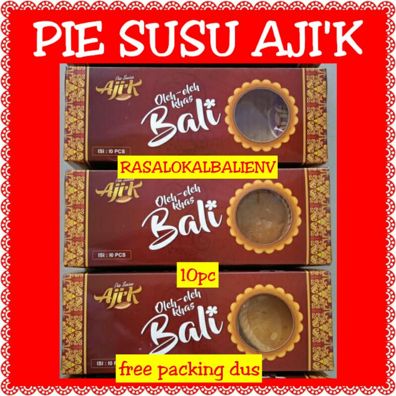 Jual Pie susu Ajik Bali, pie susu Krisna, pie susu asli bali, pie susu enak | Shopee Indonesia