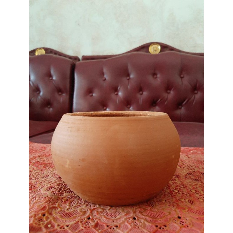 Jual Pot Bulat D13T9 - Pot Terracotta / Pot Teracota / Pot Terakota ...