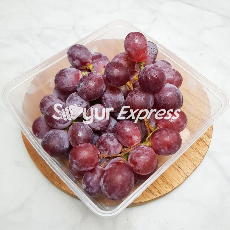Jual KIRIM INSTAN Anggur Red Globe Pack 200/700gr | Shopee Indonesia