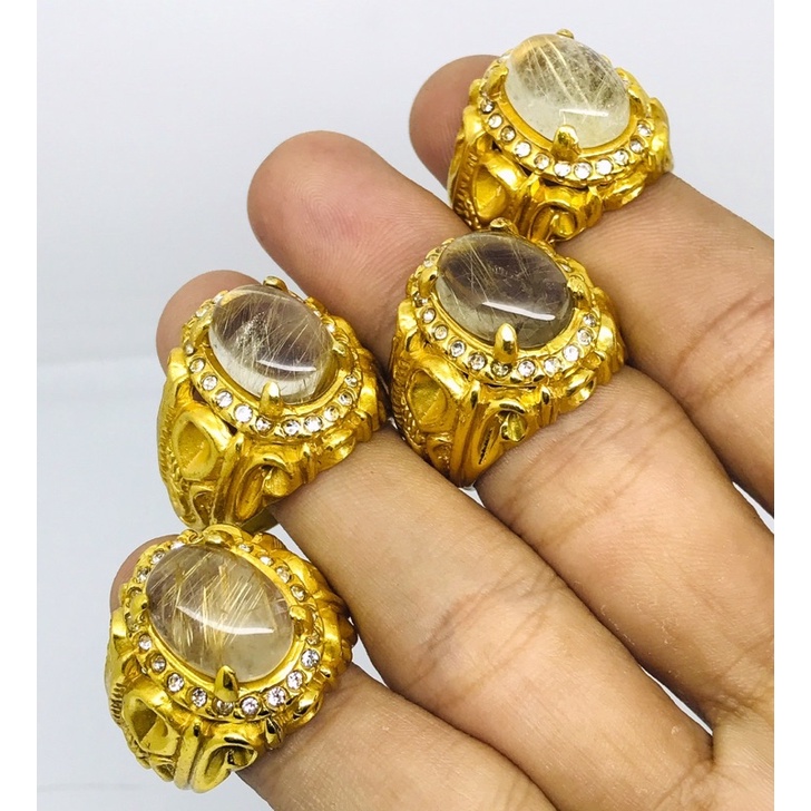 Jual Natural Kecubung Rambut Emas Super Krystal, Rambut Sedane | Shopee ...