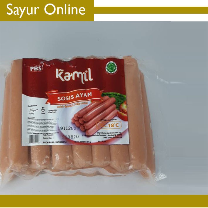 Jual Sosis Ayam Kamil 375 gr | Shopee Indonesia