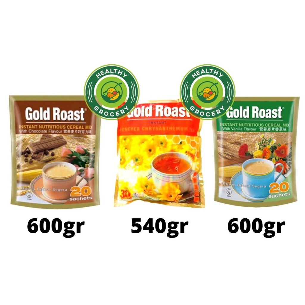 Jual Gold Roast Instant Nutritious Cereal Mix Cokelat / Vanilla ...
