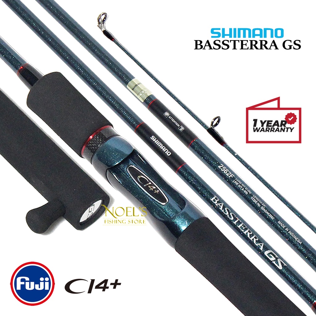 Jual Joran SHIMANO BASSTERRA GS | Fuji Alconite + SiC tip | Galatama Bastera Basstera Basterra ...