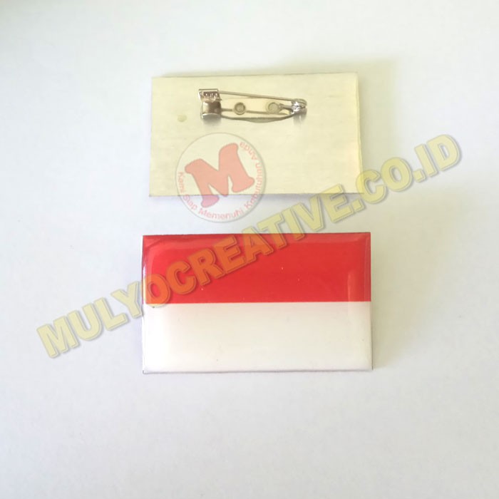Jual Pin Bendera Merah Putih - Lencana Bendera Indonesia Lebar 3cm ...