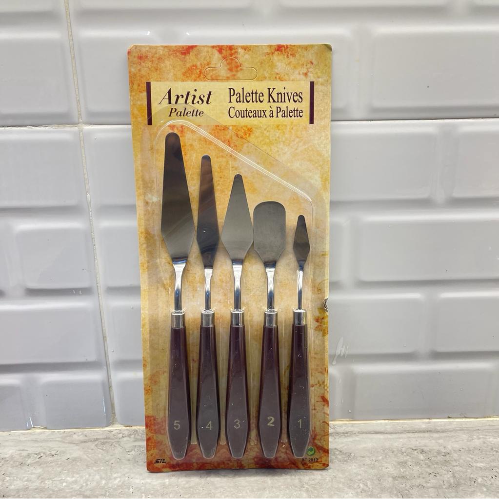 Jual 5PCS PISAU PALET / PISAU COOKIES / PISAU LUKIS / PISAU PENCAMPUR ...