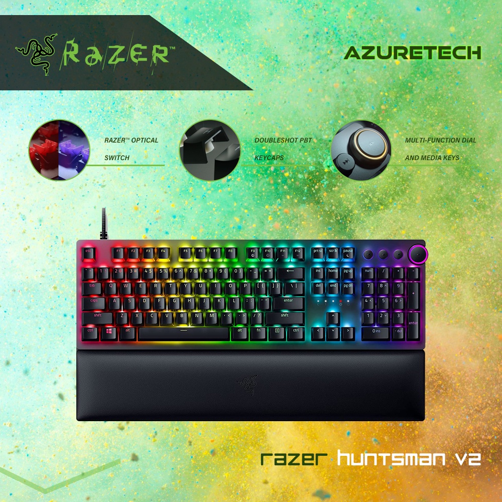 Jual Razer Huntsman V2 Optical Switch Gaming Keyboard Garansi Resmi ...