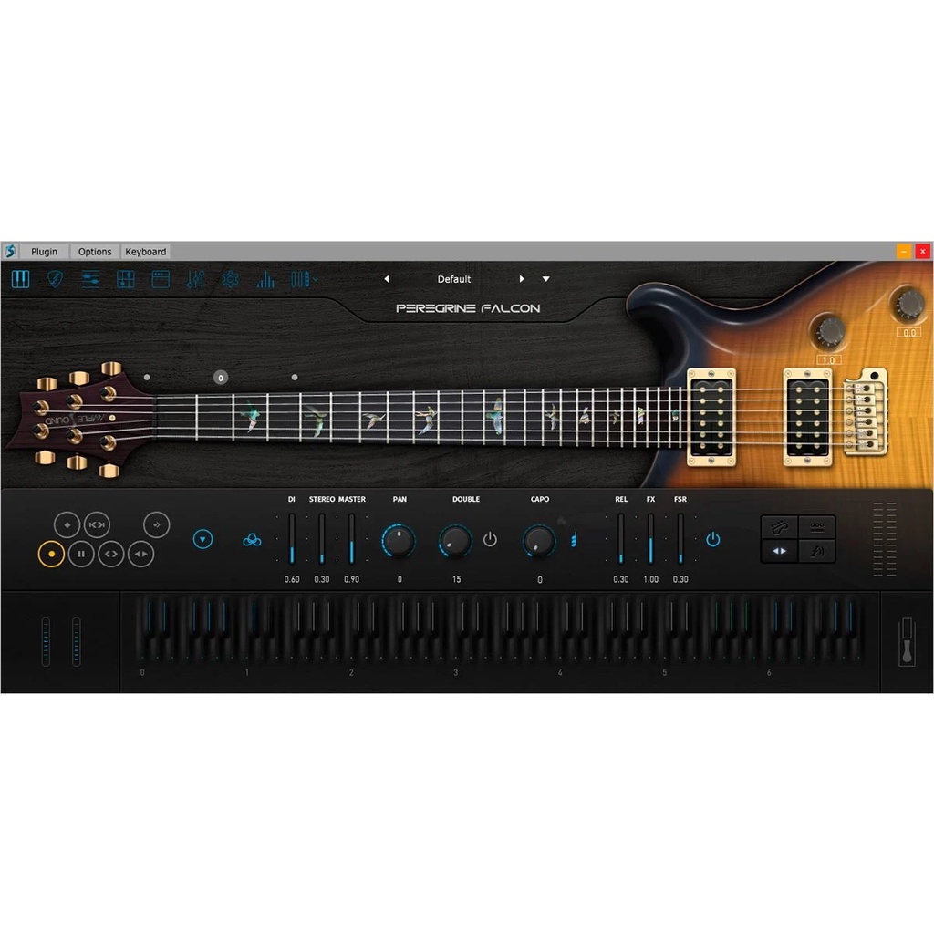 Jual Plugin Ample Guitar PF v3 - vst Virtual guitar Peregrine Falcon ...
