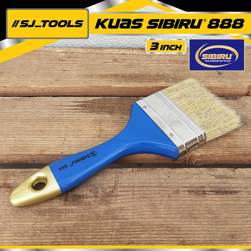 Jual Kuas Tangan Sibiru seri 888 ukuran 3 inch Original | Shopee Indonesia