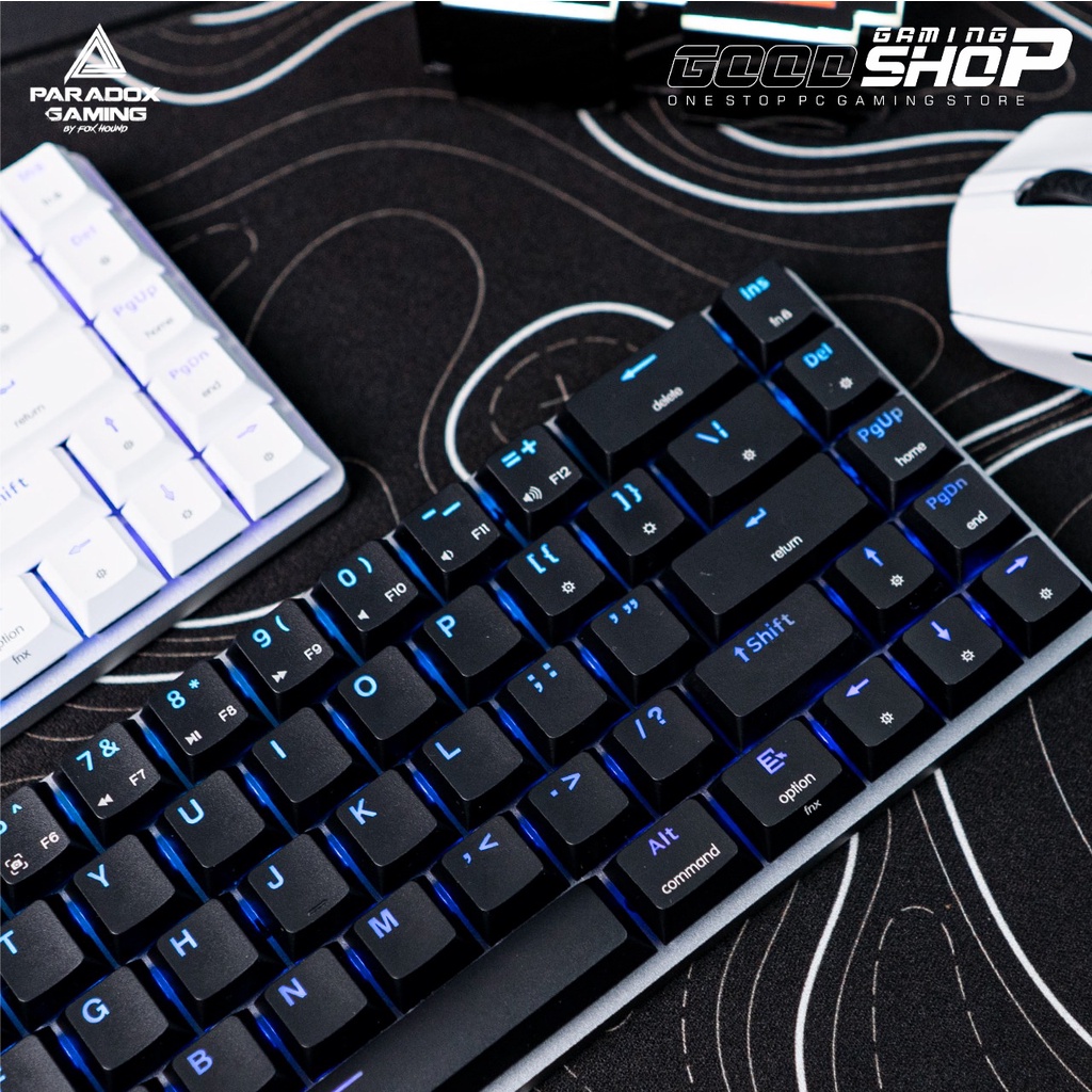 Jual Paradox Gaming ZX68 Low Profile - 68 Layout Gaming Keyboard ...