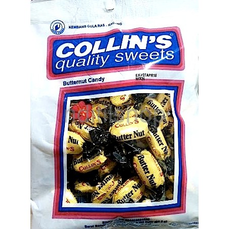 Jual Permen Kacang Butter Nut Collins Jadul / Butternut Collin Peanut ...