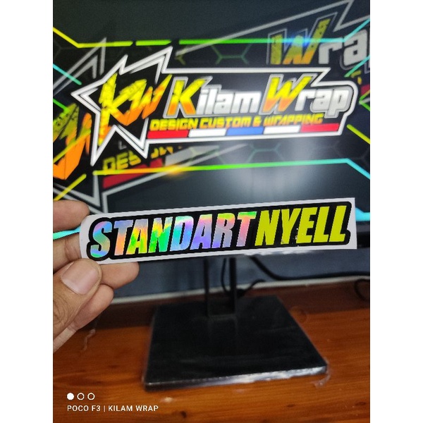 Jual STIKER STANDART BENGKEL,NYELL,PORTING & NGEYEL | Shopee Indonesia