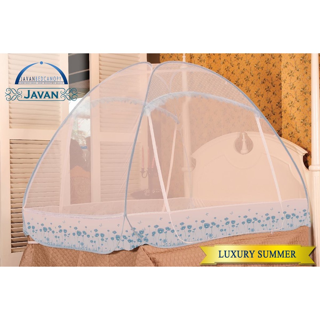 Jual JAVAN BED CANOPY - Luxury Series - kelambu modern | Shopee Indonesia