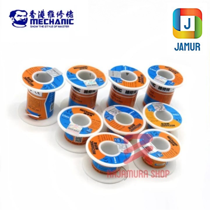 Jual TIMAH GULUNG MECHANIC ORIGINAL TIMAH SOLDER KAWAT SOLDER TENOL ...